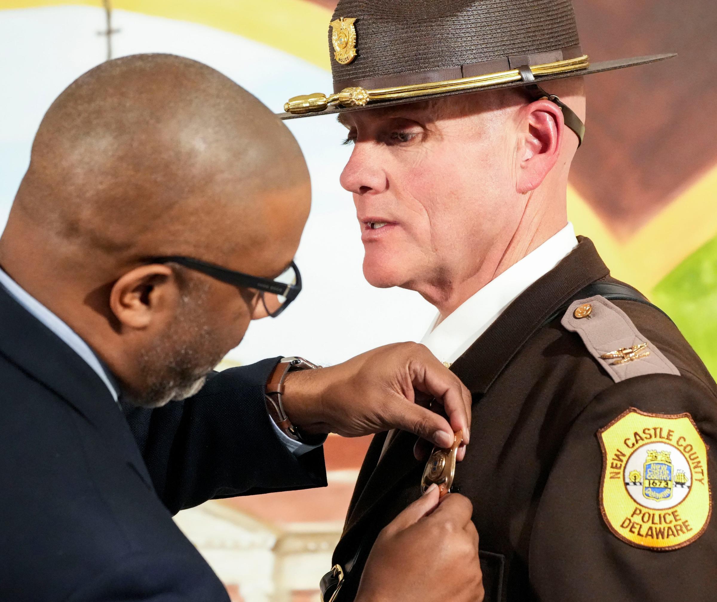 Colonel Jamie Leonard Sworn In As New Castle County Chief Of Police ...